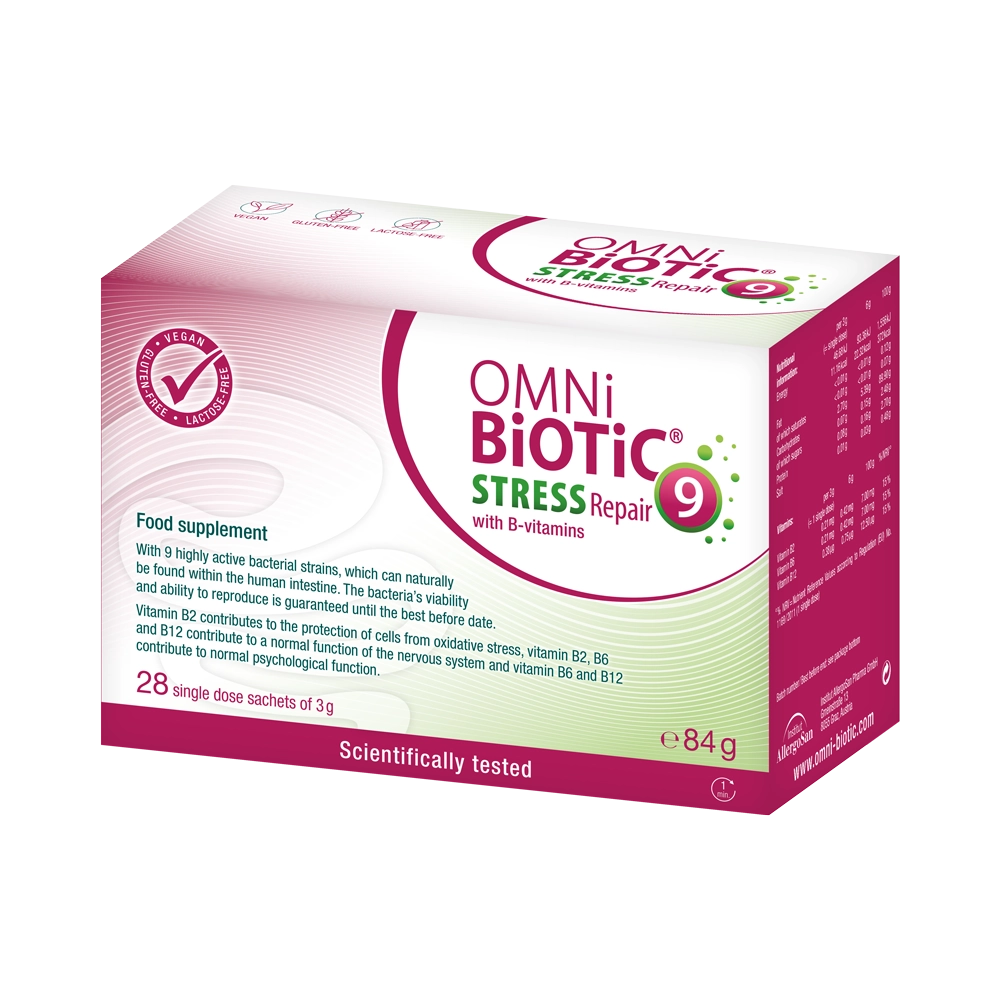 OMNi-BiOTiC® Stress Repair s B vitaminy – OMNi-BiOTiC® Shop